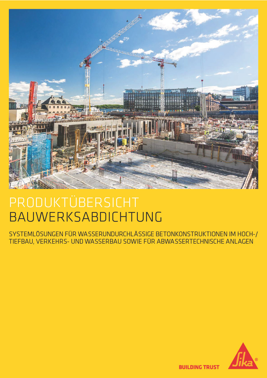 Bauwerksabdichtung